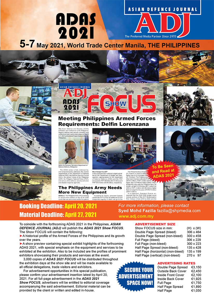 RATE CARD – Asian Defence Journal