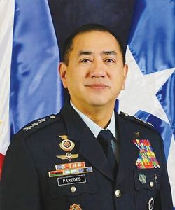 Lieutenant General Allen T Paredes, Commanding General, Philippine Air ...