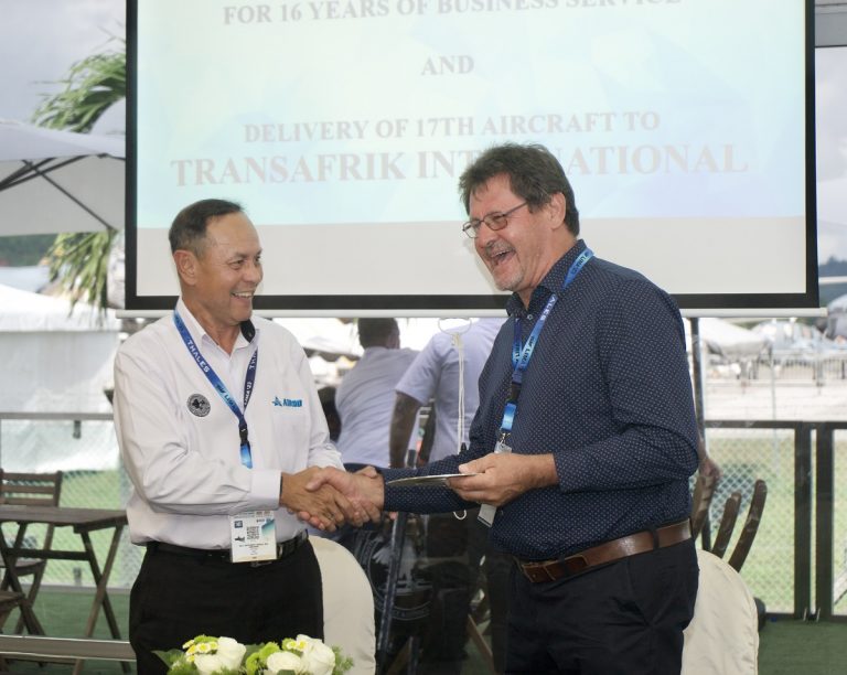 Malaysian Aerospace Firm AIROD Delivers Transafrik International of ...