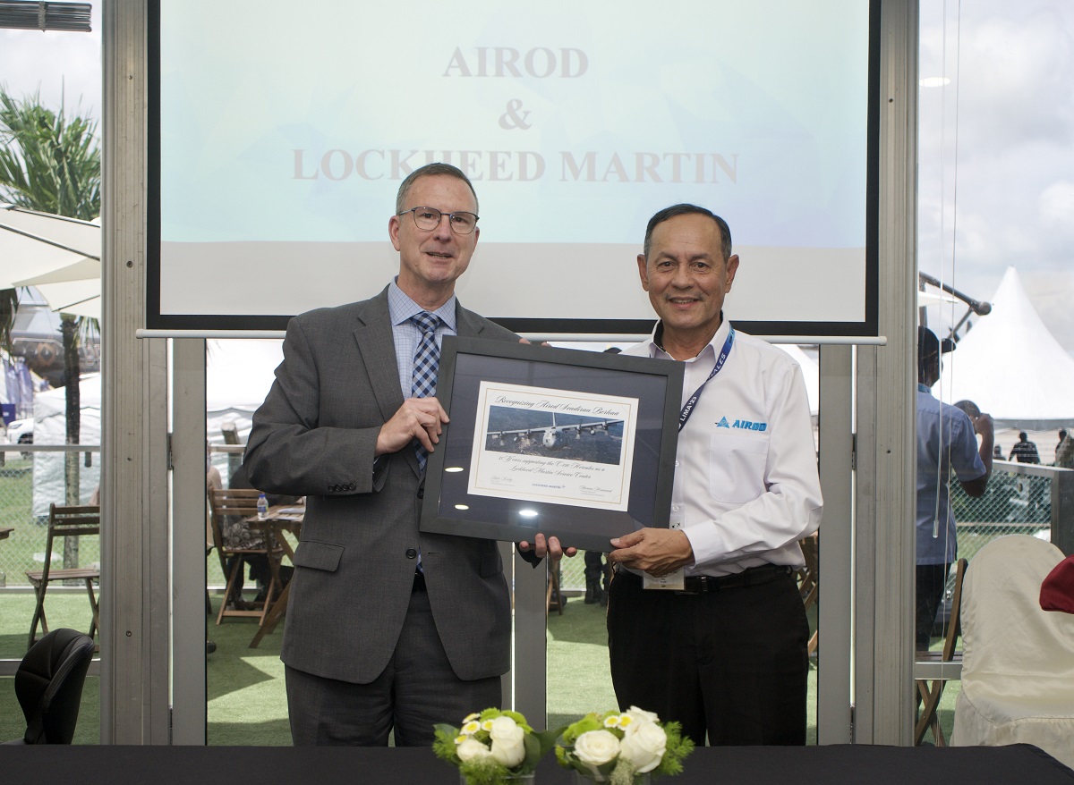 Malaysian Aerospace Firm AIROD Honoured by Lockheed Martin Aeronautics ...