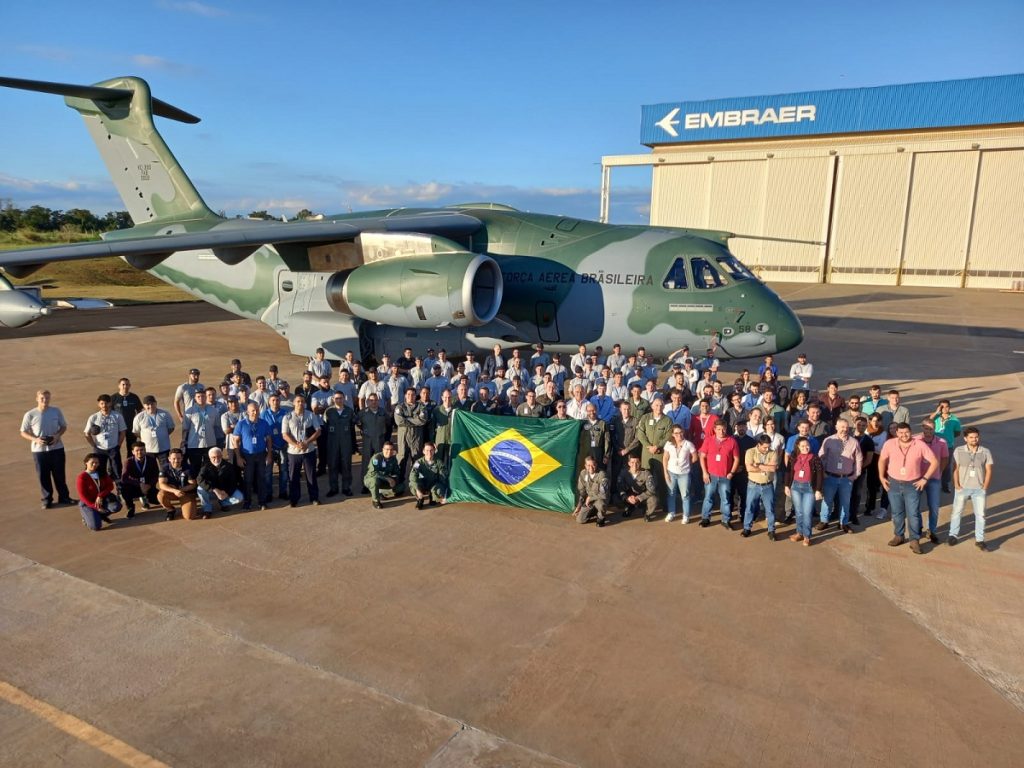 Embraer Delivers the Sixth C-390 Millennium Aircraft to the Brazilian ...